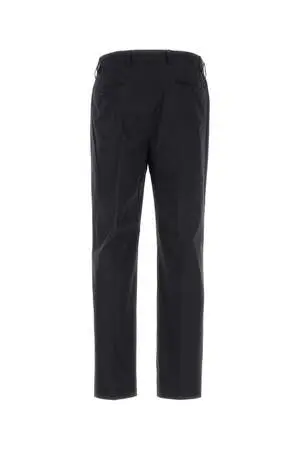 Prada Navy Poplin Pant