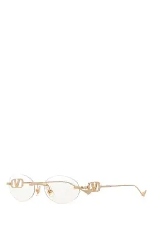 Valentino Garavani Metal Glasses - Gold