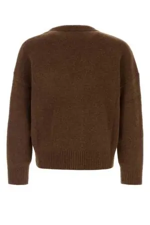 AMI Paris Stretch Alpaca Blend Cardigan