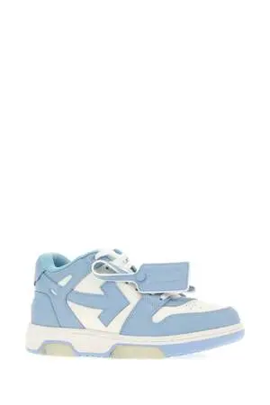 Off-White Two-tone Leather Out Of Office Sneakers - Multicolor