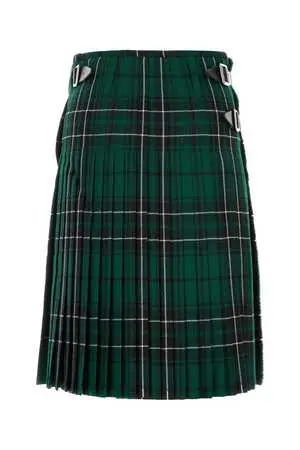 JW Anderson Embroidered Wool Skirt