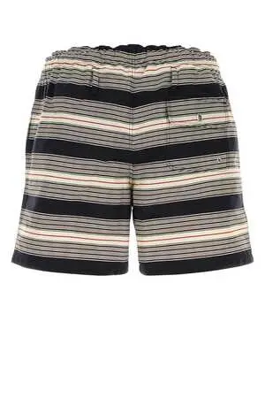 Prada Embroidered Nylon Swimming Shorts