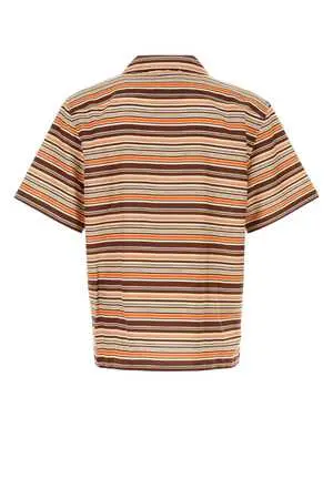 Prada Embroidered Cotton Blend Shirt