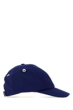 AMI Paris Tech Fabric Baseball Cap - Blue