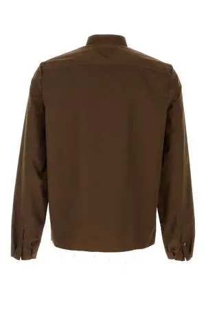 Prada Poplin Shirt - Brown