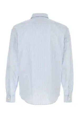 Prada Embroidered Poplin Shirt