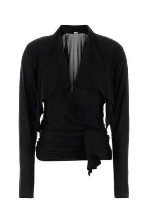 Balmain Viscose Blouse - Black