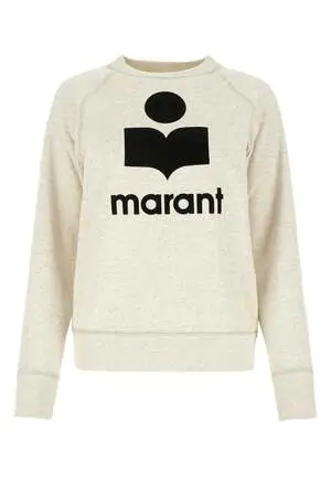 Isabel Marant Étoile Melange Sand Cotton Blend Milly Sweatshirt - Brown