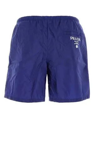 Prada Re-nylon Swimming Shorts - Blue