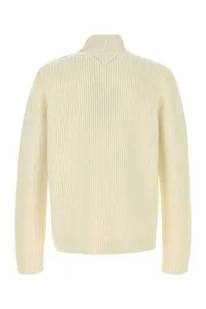 Prada Ivory Wool Sweater - White
