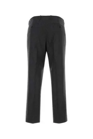Prada Grey Wool Pant - Gray