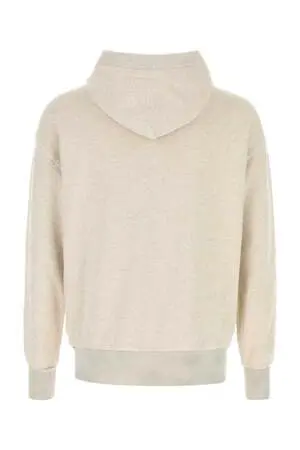 Prada Melange Sand Cotton Sweatshirt - Brown