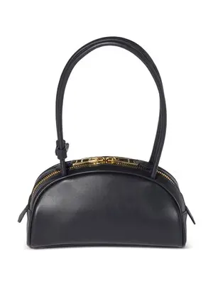 Miu Miu Small Beau Softy Leather Bag - Black
