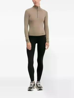 P.E Nation Routine Half-zip Mock-neck T-shirt