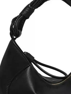 AIGNER Small Giara Braided-handle Leather Tote Bag