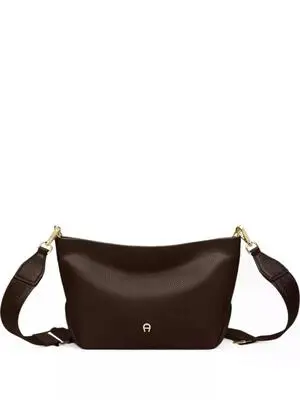 AIGNER Paola Logo-plaque Crossbody Bag - Brown