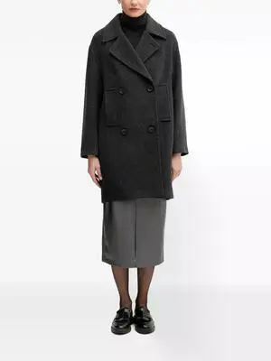 MARC AUREL Long-sleeved Roll-neck Shirt - Black