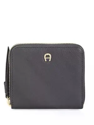 AIGNER Paola Leather Wallet - Grey