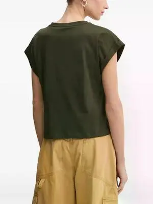 Liu Jo Logo-embroidered T-shirt