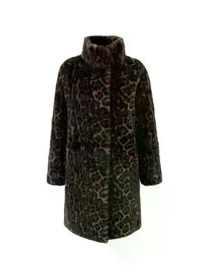 Apparis Blair Leopard-print Faux-fur Coat