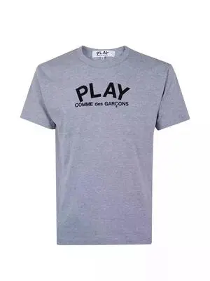 Play Comme Des Garcon Logo-print Heart T-shirt