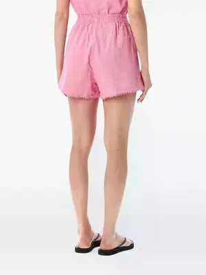 American Vintage Feoly Lace-trim Shorts