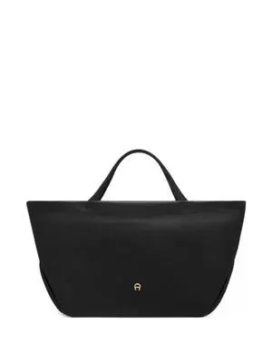 AIGNER Large Paola Leather Tote Bag