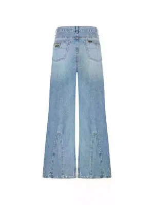 LOIS Faded Slit-detail Jeans