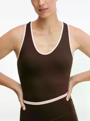 P.E Nation Renewal Contrast-trim Tank Top
