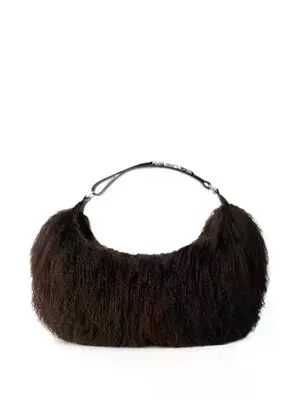 LEMAIRE Quiver Clip Bag In Mongolian Lambskin