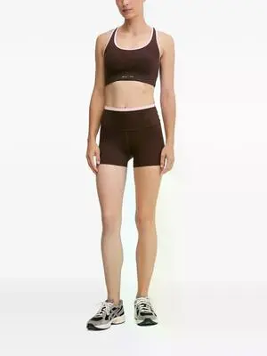 P.E Nation Logo-print Racerback Sports Bra