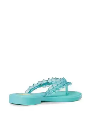 Melissa X Ganni Flip-flops Slim - Blue