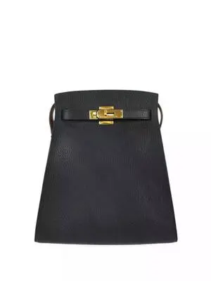 Hermès 1997 Kelly Sport Mm Shoulder Bag - Black