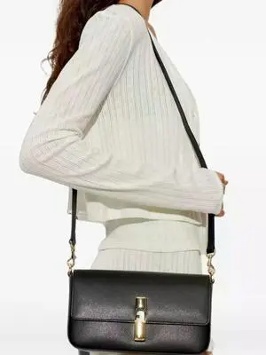 Furla S Iride Grained-leather Crossbody Bag