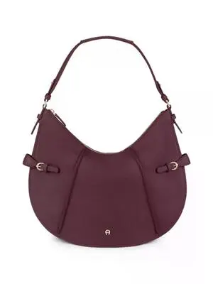 AIGNER Medium Cavallo Buckle-detail Hobo Tote Bag