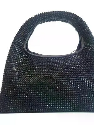 Marc Jacobs The Sack Bag Rhinestone-embellished Shoulder Bag