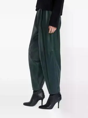 YVES SALOMON Leather Balloon Trousers