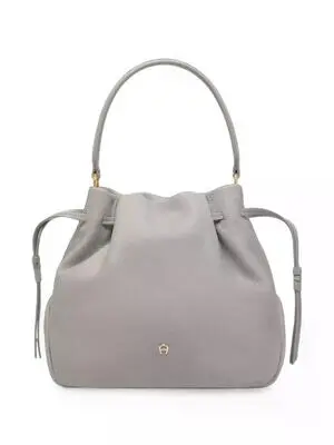 AIGNER Medium Paola Leather Shoulder Bag