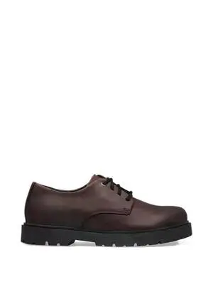 BIRKENSTOCK Highwood Lace-up Leather Derby Shoes