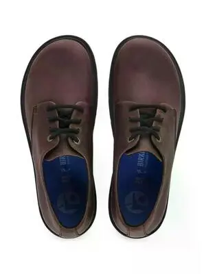 BIRKENSTOCK Highwood Lace-up Leather Derby Shoes