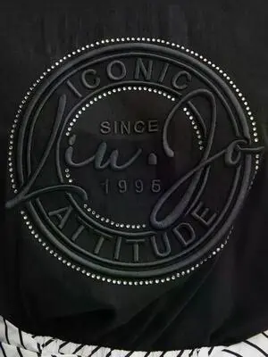 Liu Jo Logo-embroidered T-shirt