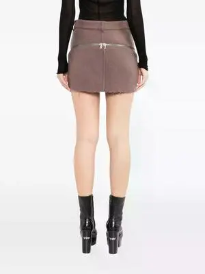Rick Owens Bolan Banana Mini Skirt