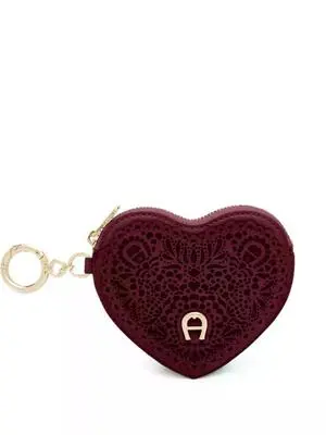 AIGNER Heart Bag Charm - Red