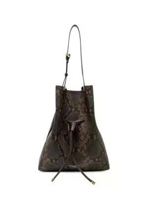 GIANNI CHIARINI Sienna Snake-effect Shoulder Bag