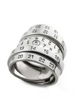 MAISON MARGIELA Numeric Signature Stacked Ring
