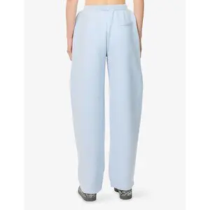 THE COUTURE CLUB Compact Barrel-leg Knitted Jogging Bottoms