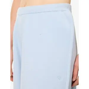 THE COUTURE CLUB Compact Barrel-leg Knitted Jogging Bottoms