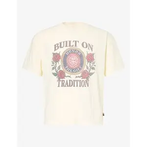 HONOR THE GIFT Tradition Rose Graphic Cotton T-shirt - Bone