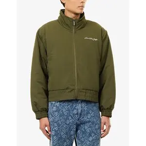 HONOR THE GIFT Script Logo-graphic Woven Puffer Jacket