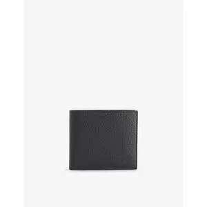 Thom Browne Soft Pebble Grain Bifold Leather Wallet - Black